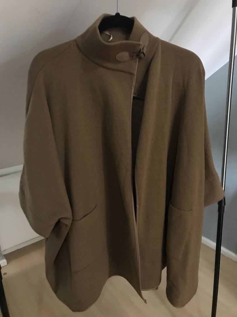 Parfois Brown Poncho, Women's Fashion, Dresses & Sets, Traditional ...