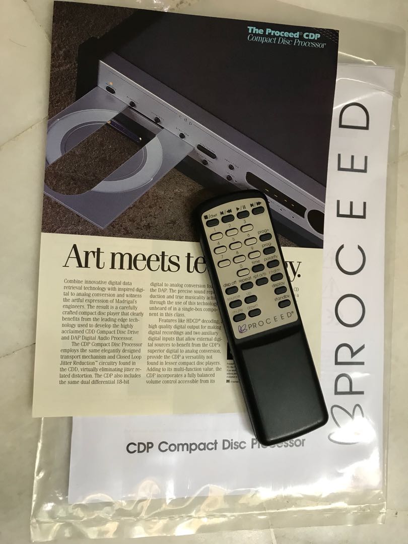 Proceed CDP, Audio, Other Audio Equipment on Carousell