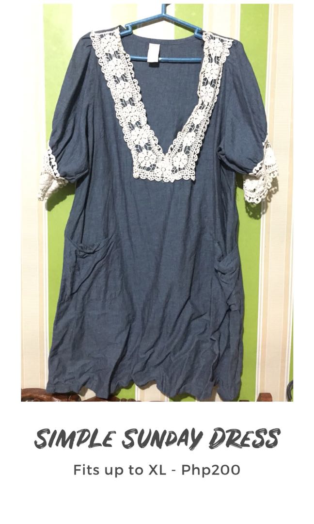 Simple Sunday Dress, Women's Fashion, Dresses & Sets, Dresses on Carousell