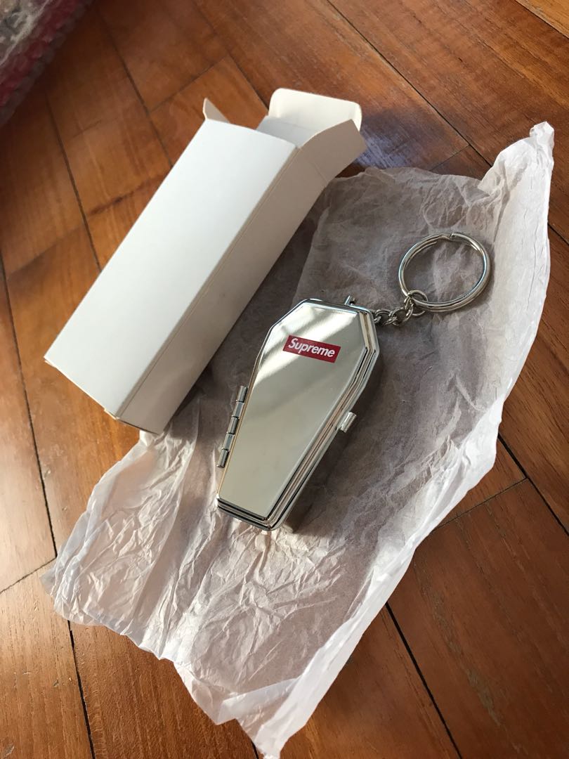 Supreme Coffin Keychain, Men's Fashion, Bags, Belt bags, Clutches and ...