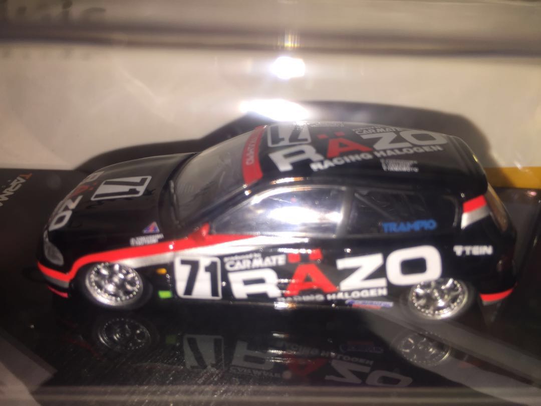 Tarmac Honda Civic EG Razo Design Diecast (RARE/LIMITED/VINTAGE ...