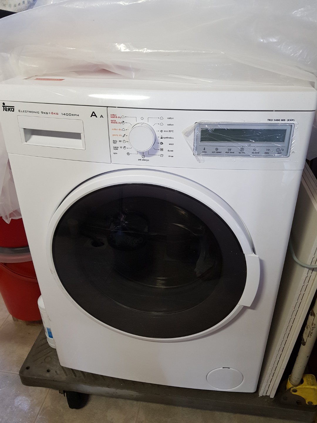 Teka Washer 9kg & Dryer 6kg, TV & Home Appliances, Washing Machines and ...