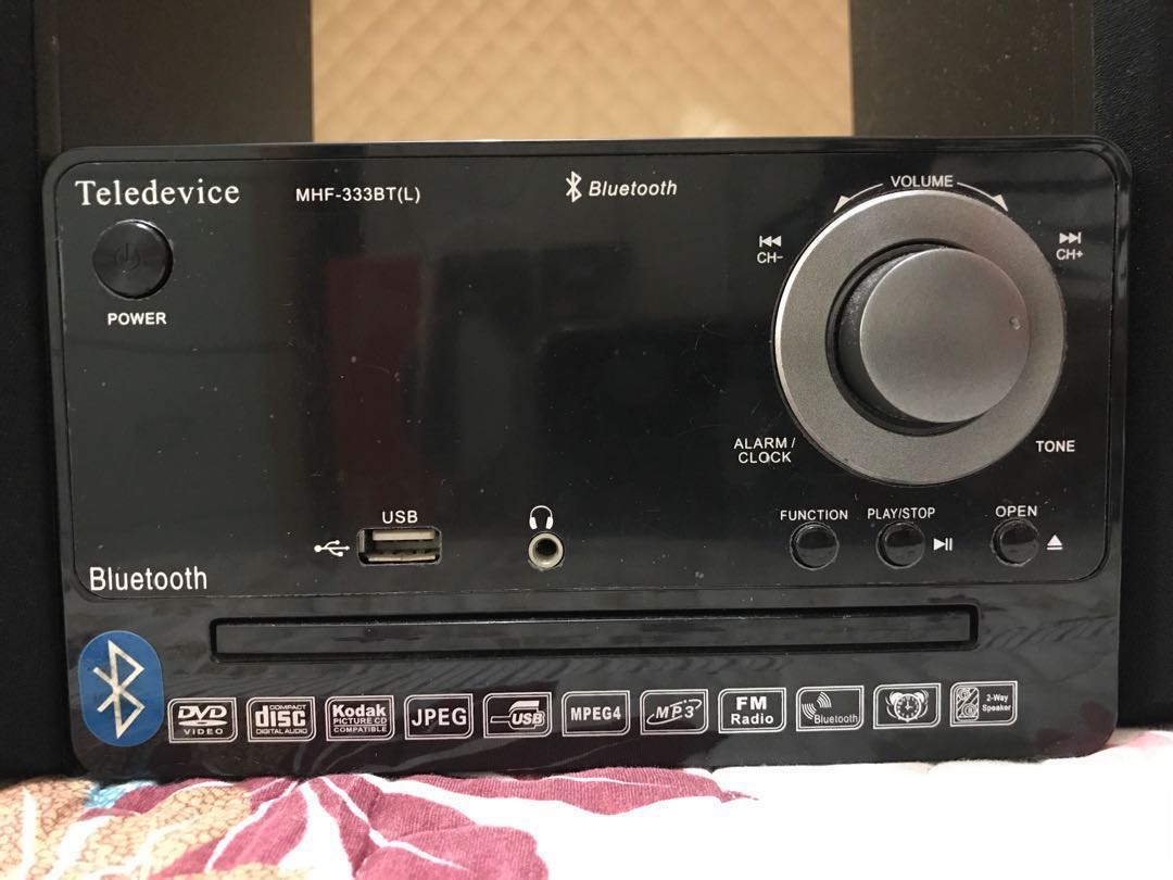 （代友）Teledevice MHF-333BT(L), 音響器材, 錄音機 - Carousell