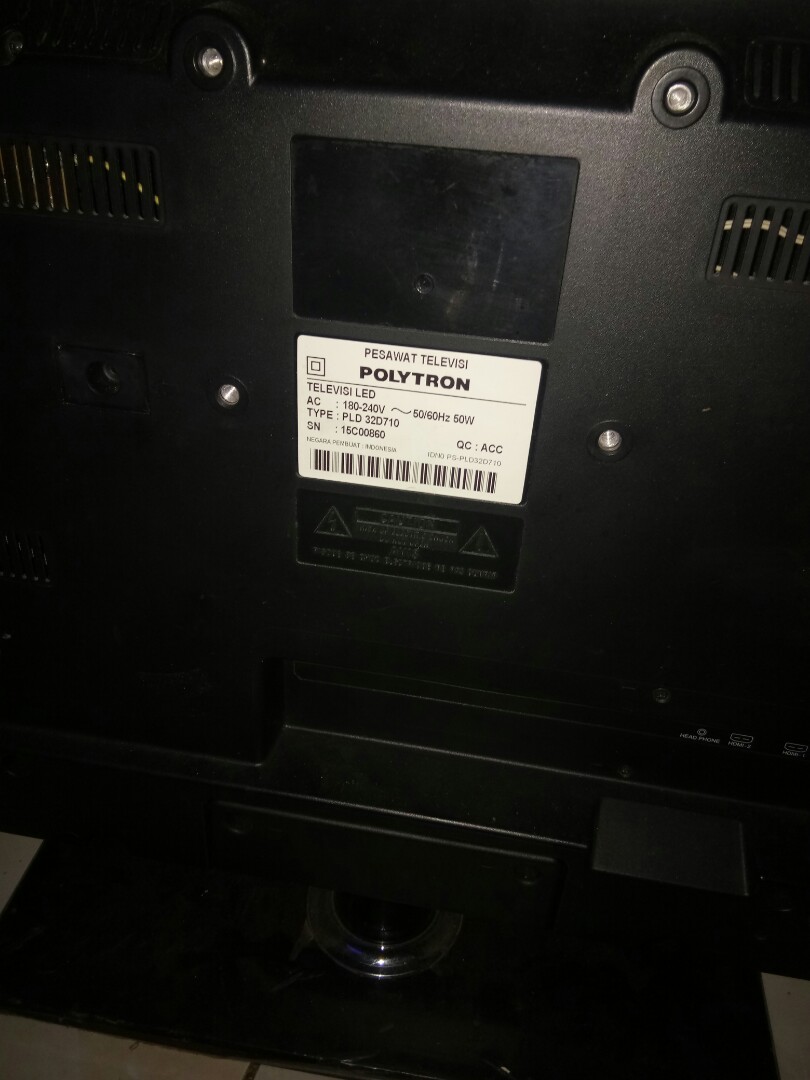 Tv Polytron LED 32", Elektronik, TV & Perlengkapan Hiburan di Carousell