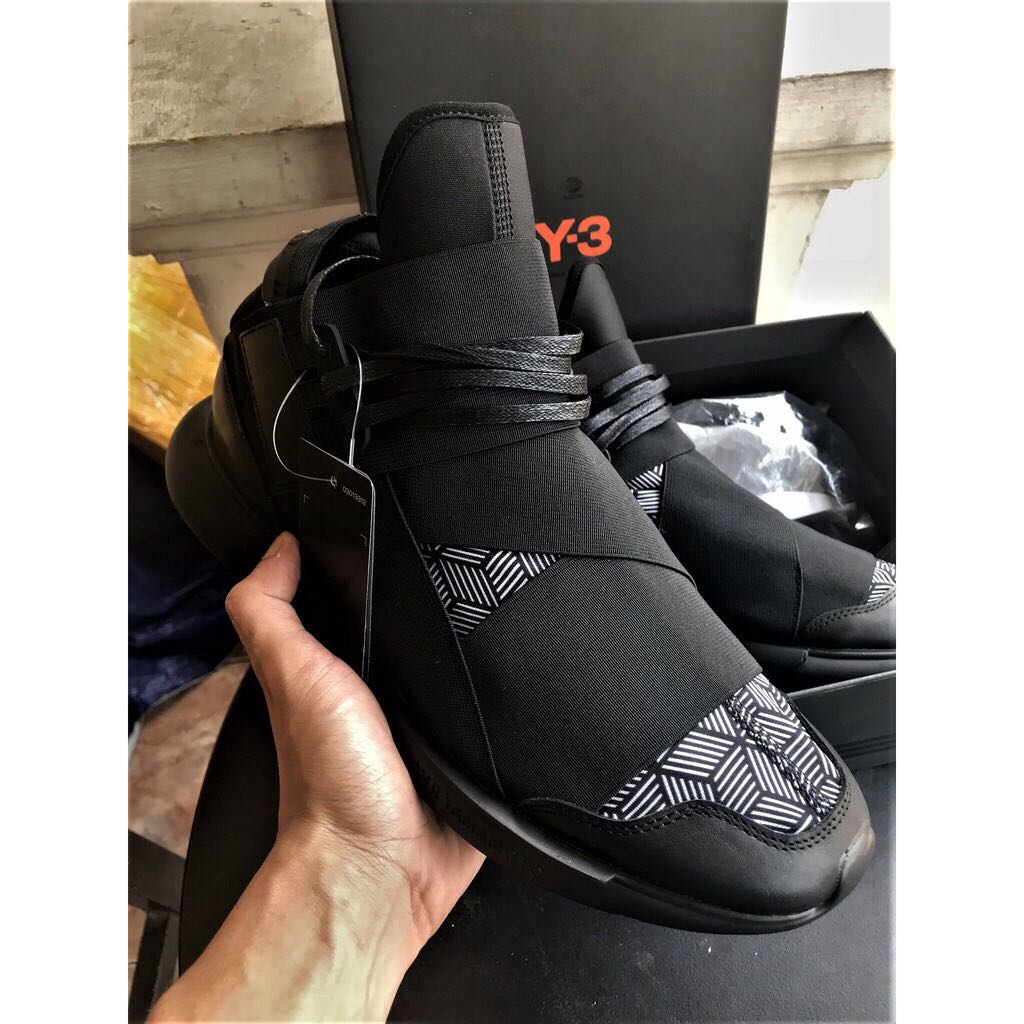Adidas y3 qasa high yohiji yamamoto utility core black pk original ...