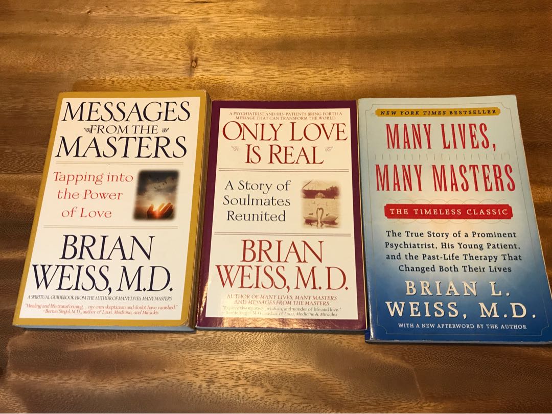 Brian Weiss book bundle on hypnotherapy and regression therapy, Hobbies ...
