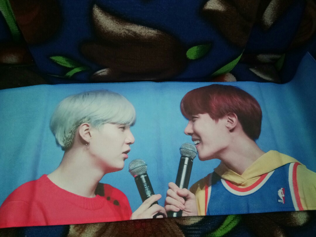 BTS SOPE (SUGA x J-HOPE) BANNER/SLOGAN SET, Hobbies & Toys, Memorabilia & Collectibles, K-Wave ...