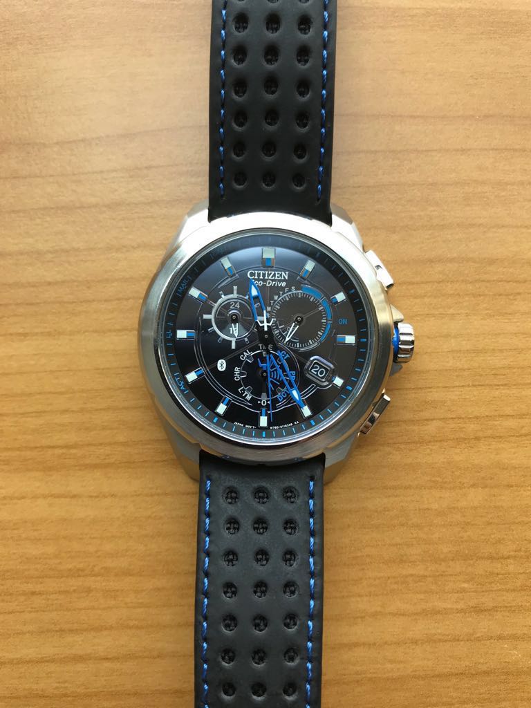 Citizen Eco-drive Proximity W760 Men’s Bluetooth Chronograph Watch ...