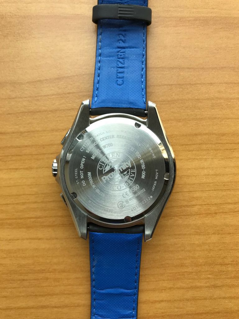 Citizen Eco-drive Proximity W760 Men’s Bluetooth Chronograph Watch ...