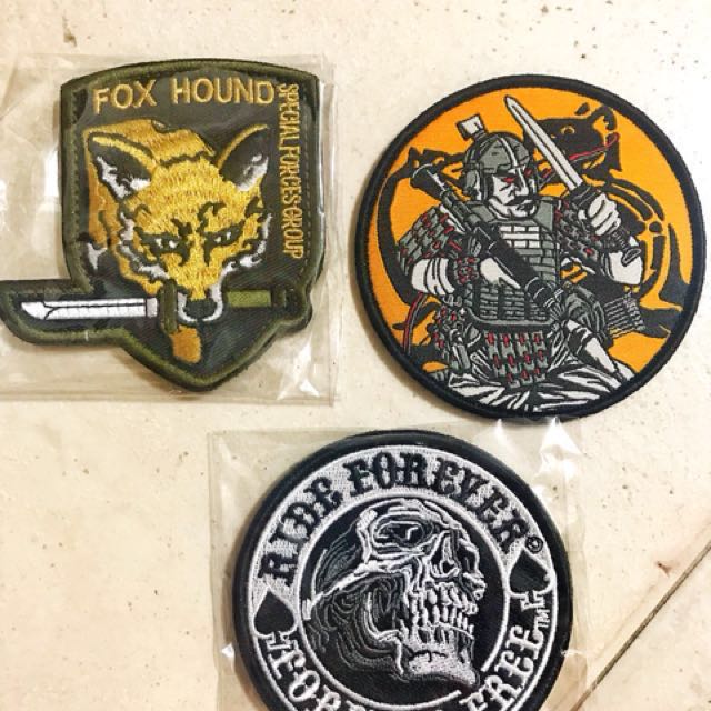 Embroidery Morale Patches velcro , Men's Fashion, Bags, Belt bags ...