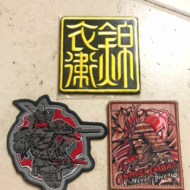 Embroidery Morale Patches velcro , Men's Fashion, Bags, Belt bags ...