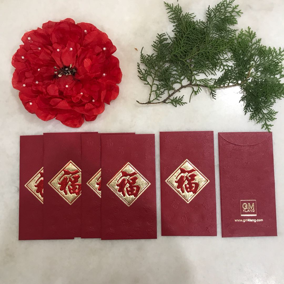GM KLANG Ang Pow, Ang Pao Red Packet, Hobbies & Toys, Stationery ...