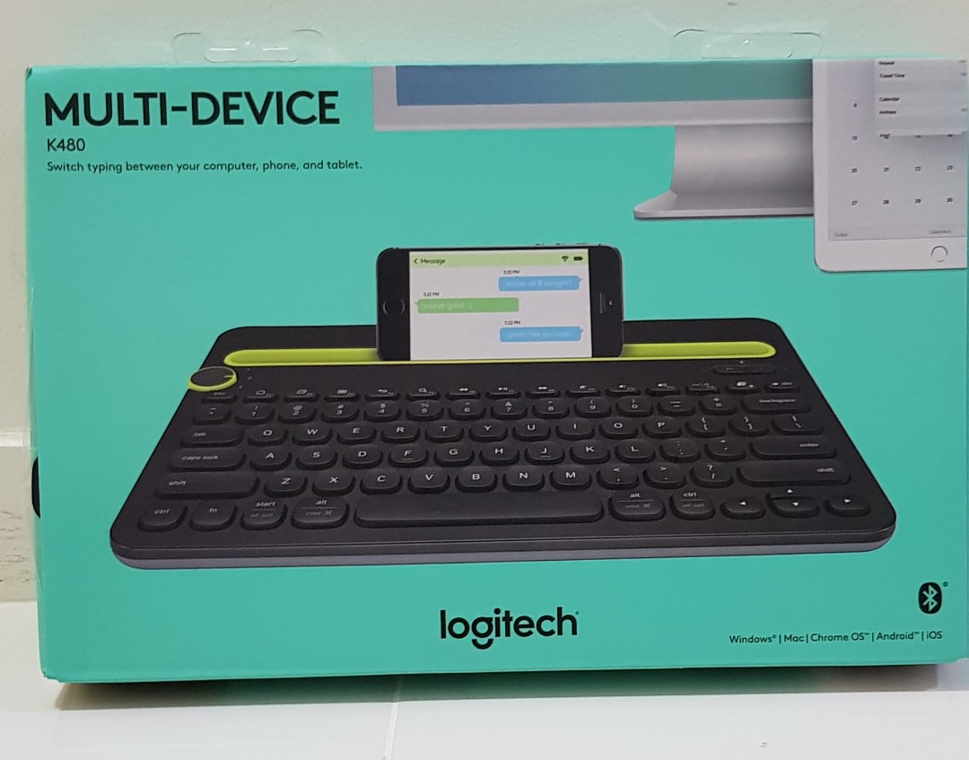 Logitech multi-device bluetooth keyboard, Audio, Portable Audio ...