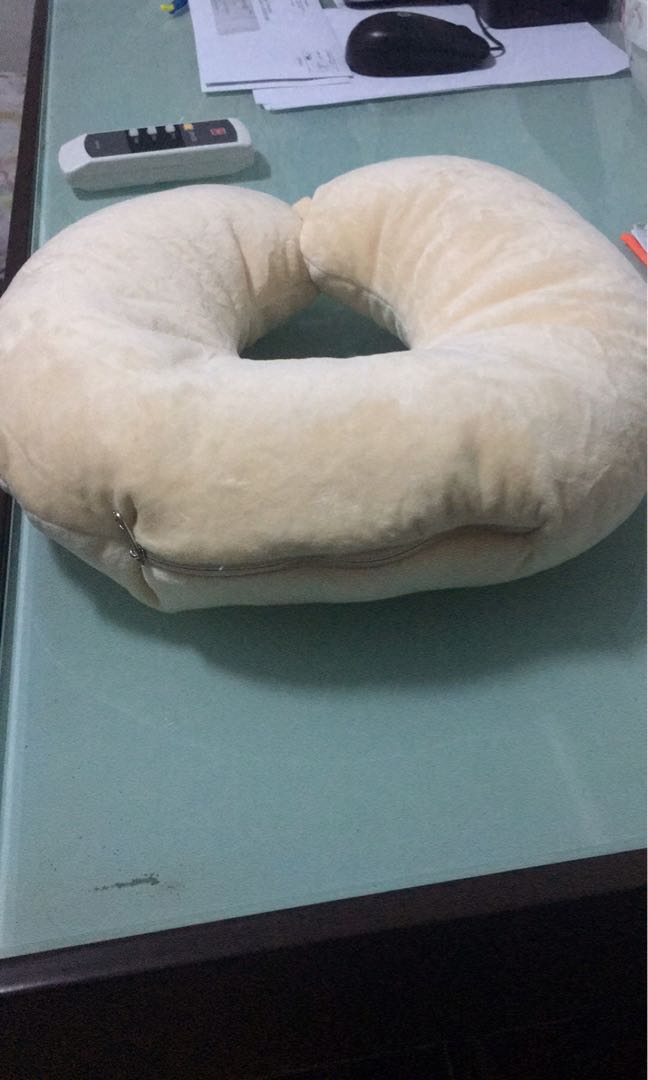 Mr. Bean neck pillow, Hobbies & Toys, Toys & Games on Carousell