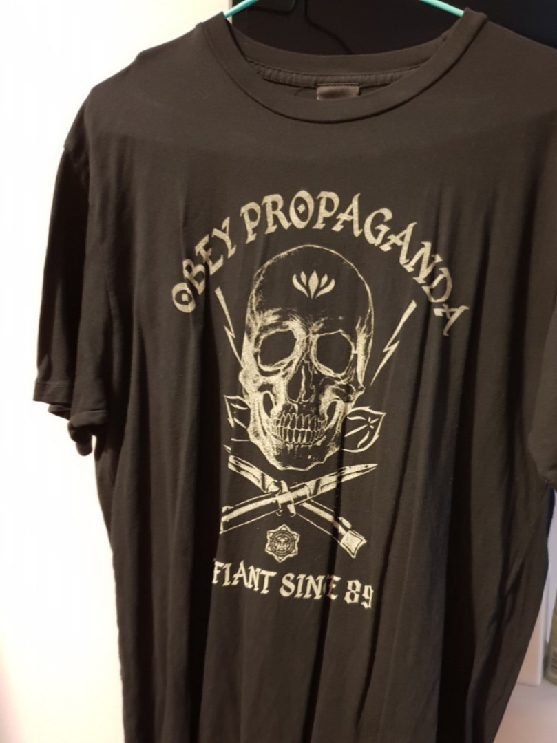 Obey Propaganda T-shirt, Men's Fashion, Tops & Sets, Tshirts & Polo ...