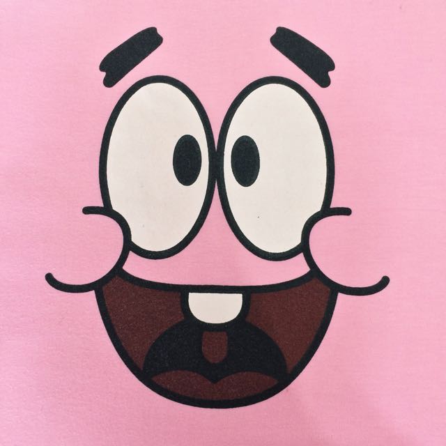 Pink Patrick Star T-Shirt, Women's Fashion, Tops, Shirts on Carousell