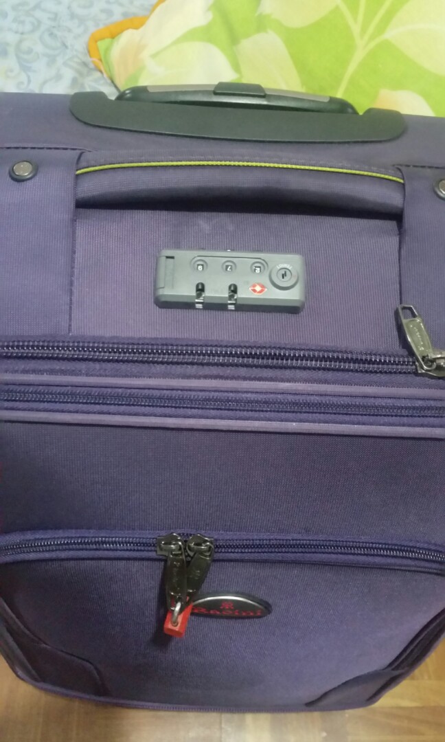 Racini 20kg Luggage (Purple), Hobbies & Toys, Travel, Luggage on Carousell
