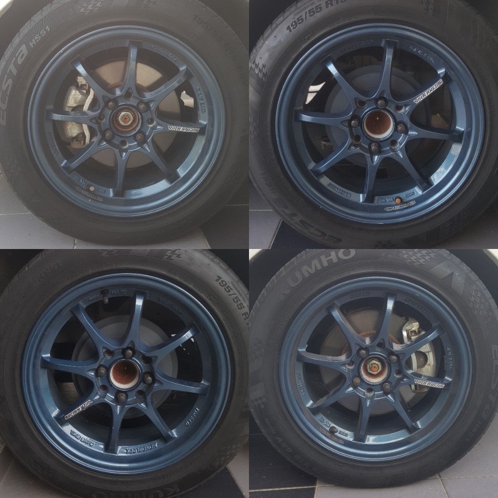 Rays Volk Racing CE28 Mag Blue Light Weight Sport Rim only, Auto ...