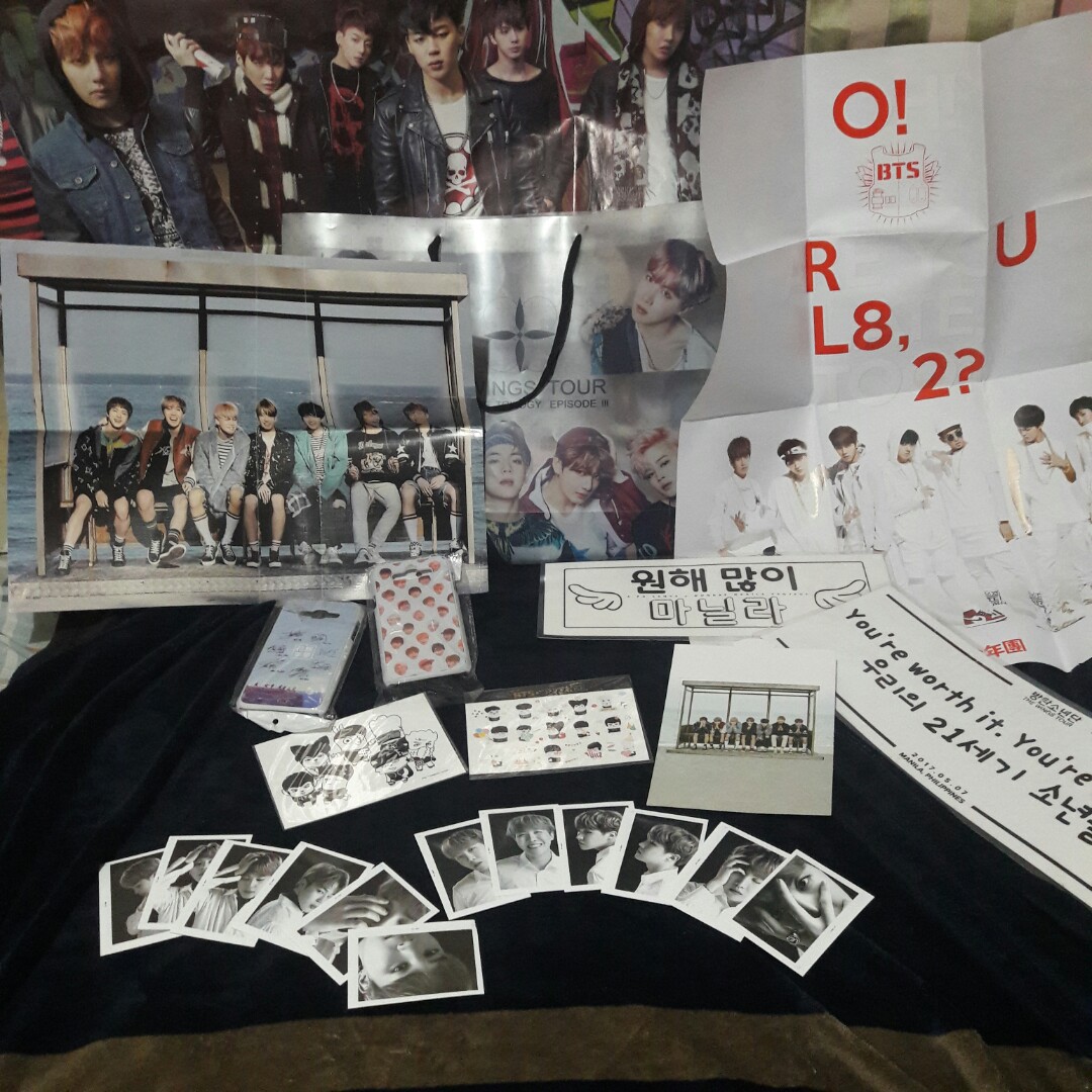 REPRICED! BTS OFFICIAL AND UNOFFICIAL MERCH, Hobbies & Toys ...