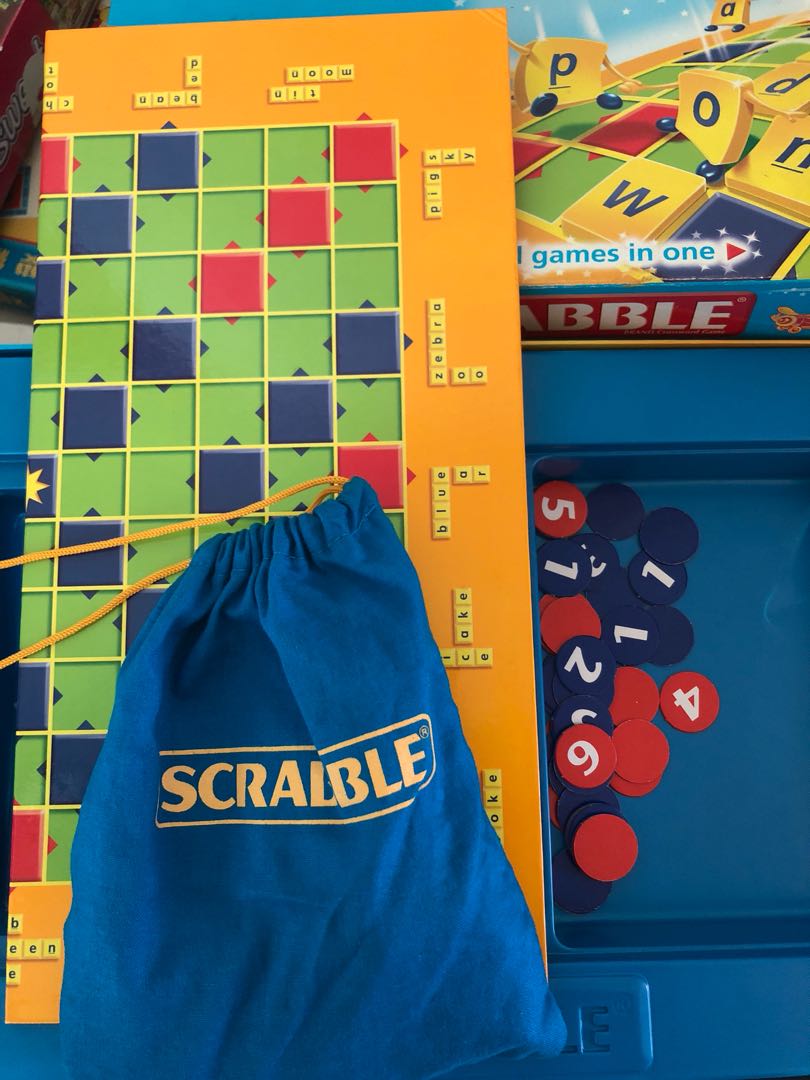 Scrabble Junior, Hobbies & Toys, Toys & Games on Carousell