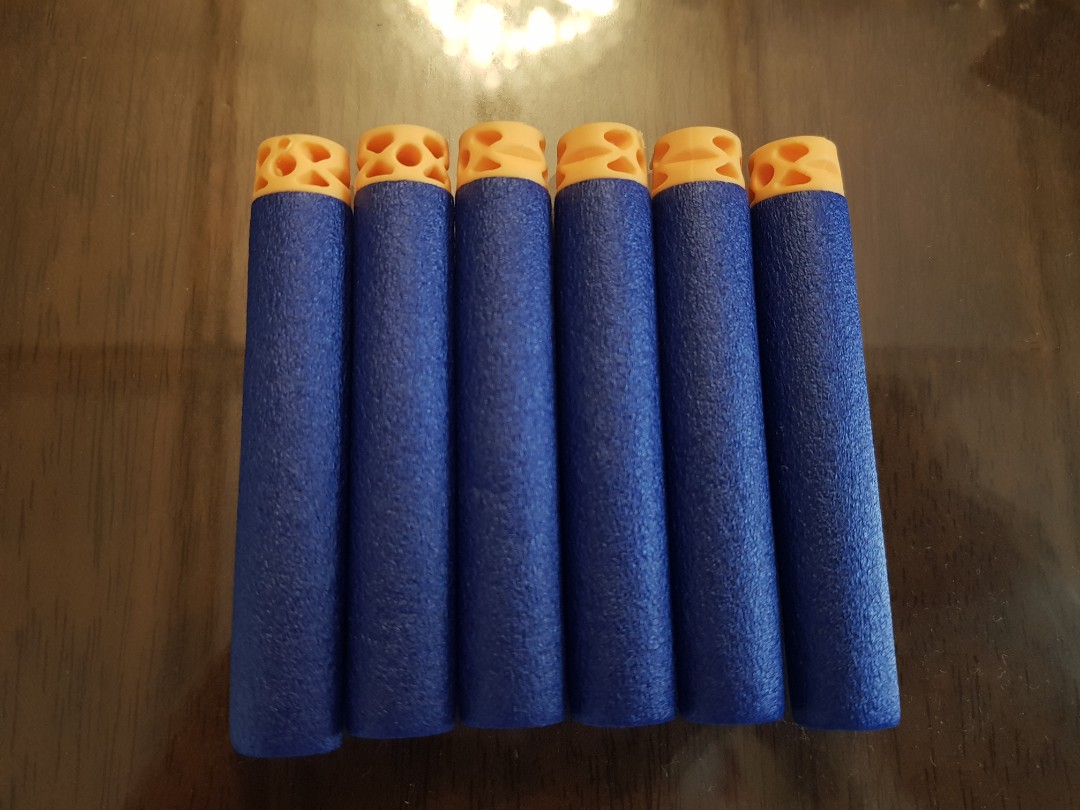 Waffle head darts for Nerf, Hobbies & Toys, Toys & Games on Carousell
