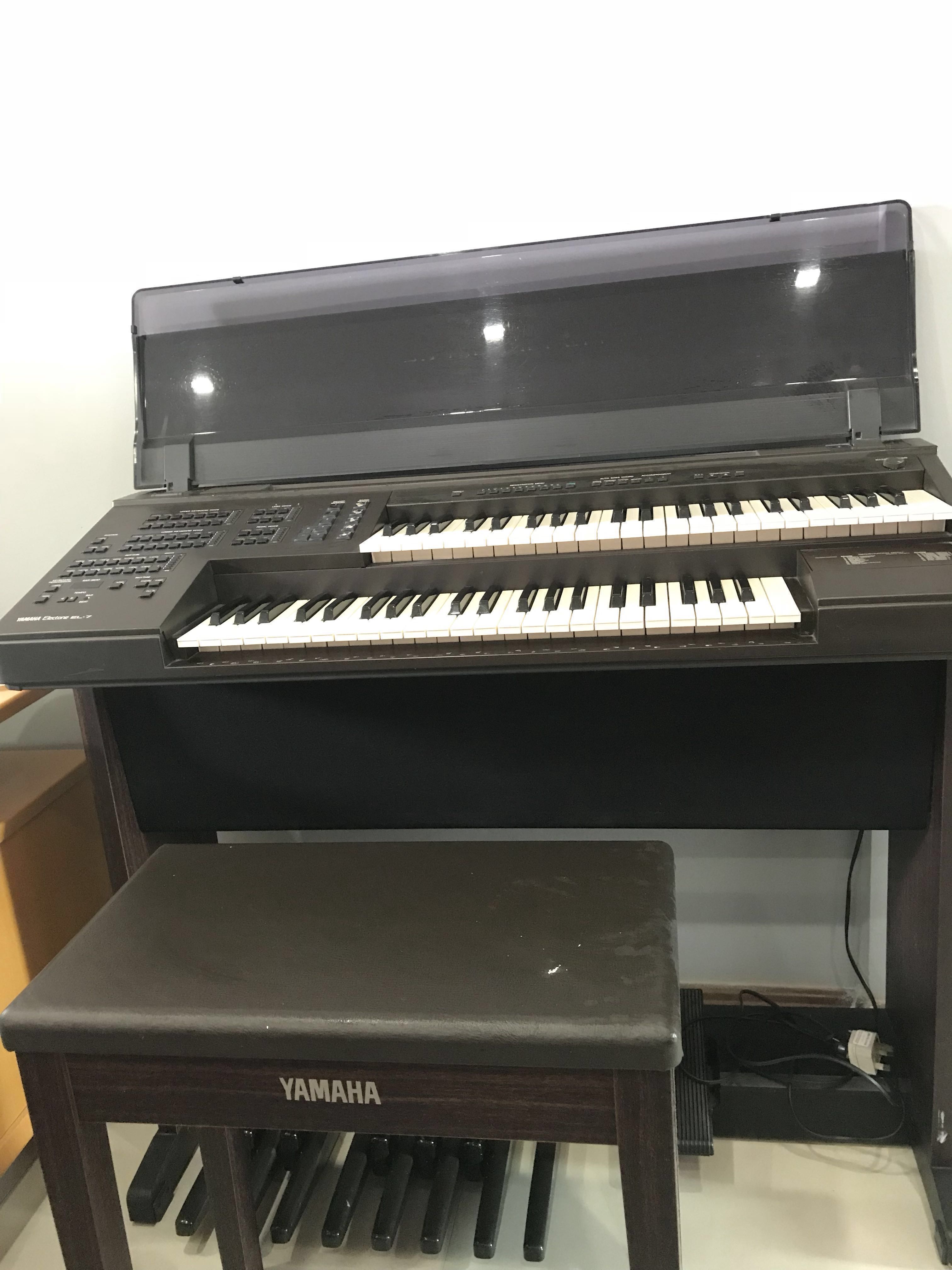 YAMAHA Keyboard (Yamaha Electone EL-7) , Hobbies & Toys, Music & Media ...
