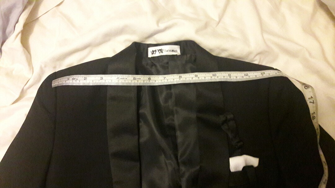 zach & mack tuxedo set, Babies & Kids, Babies & Kids Fashion on Carousell