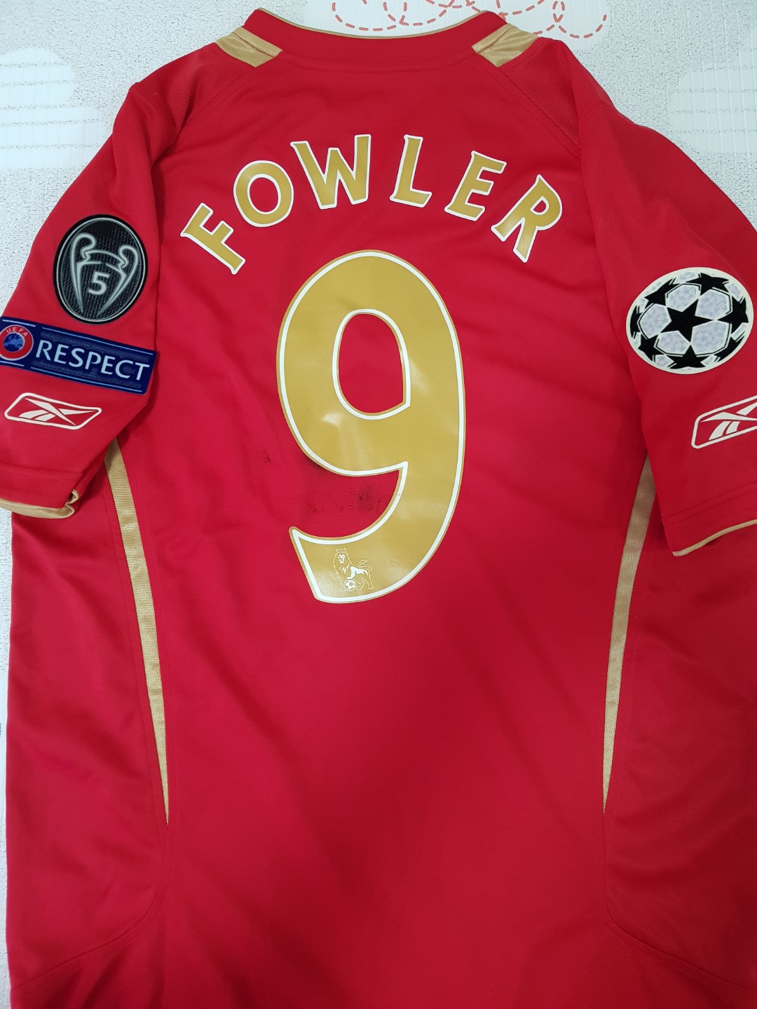Authentic Liverpool Jersey with Fowler nameset, Men's Fashion ...