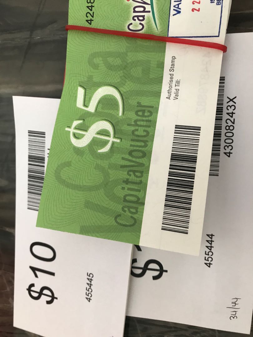 CapitaLand vouchers, Entertainment, Gift Cards & Vouchers on Carousell