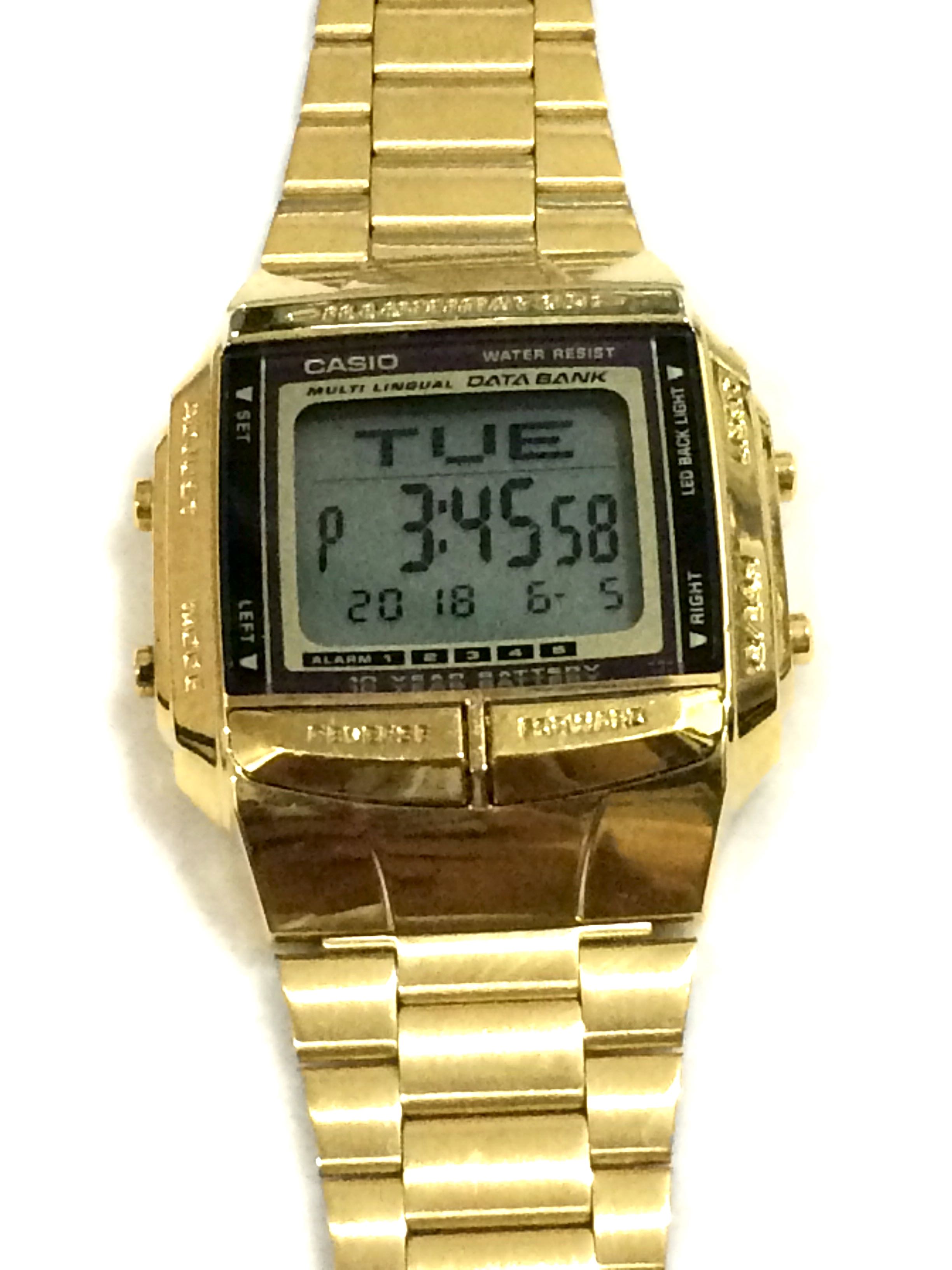 Casio Womens Gold Watch Digital, Women's Fashion, Watches & Accessories ...
