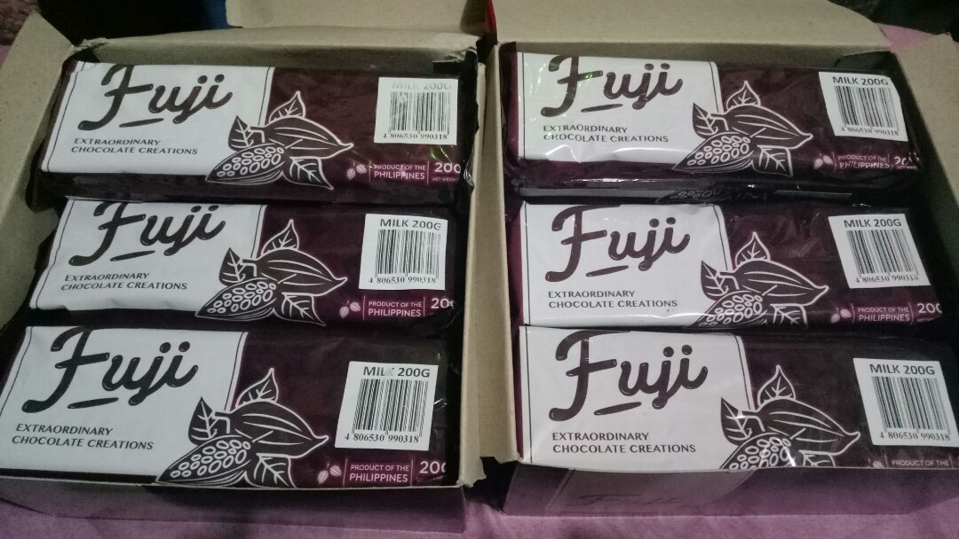 Fuji Chocolate Bar 200g, Food & Drinks, Packaged & Instant Food on ...