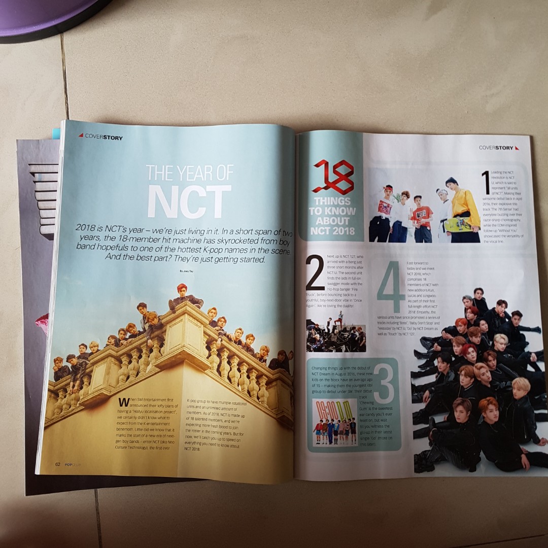 Giveaway: Popclub Magazine Ft NCT #blessings, Hobbies & Toys ...