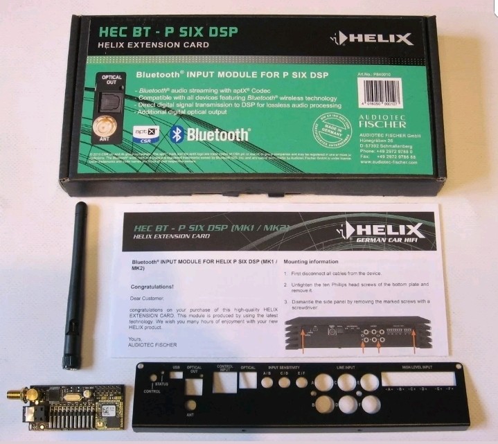 Helix HEC Bluetooth Module P SIX DSP Mk II, Car Accessories ...