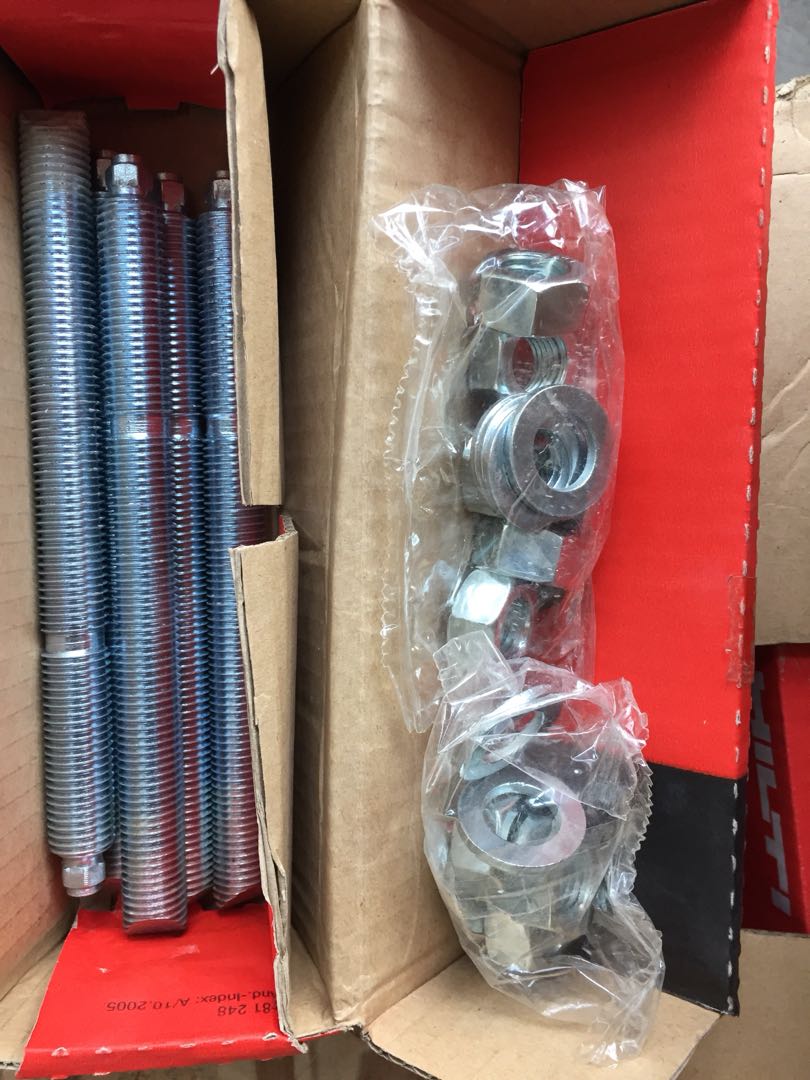 Hilti M16 Bolt and Nut, Everything Else on Carousell