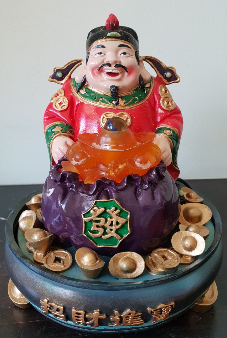HUAT HUAT HUAT !! Fortune God Fountain !!, Everything Else on Carousell