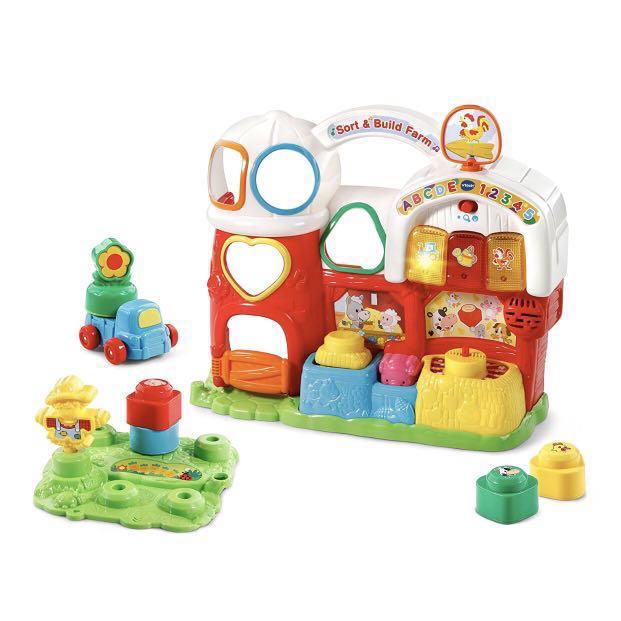 (In-Stock) VTech Sort & Build Farm (Brand New), Babies & Kids, Infant ...