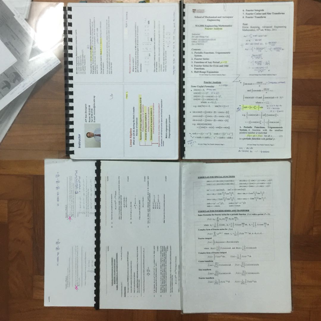 MA2006 Engineering Mathematics Lecture notes, tutorials with full ...