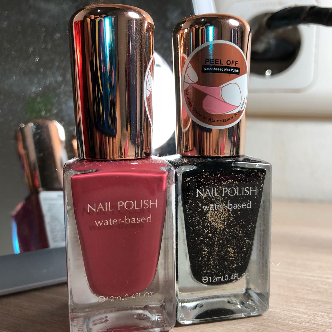 Miniso Nail Polish (peel off?, Kesehatan & Kecantikan, Parfum, Kuku ...