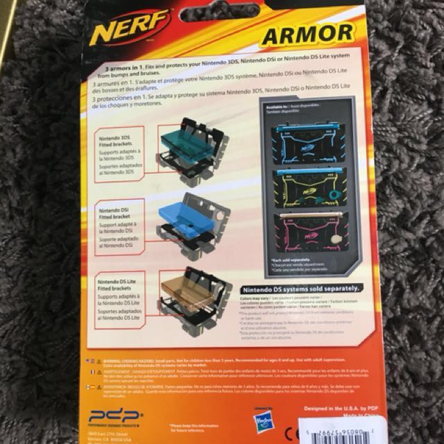 Nerf: Nintendo 3DS (armor) repriced, Video Gaming, Gaming Accessories ...