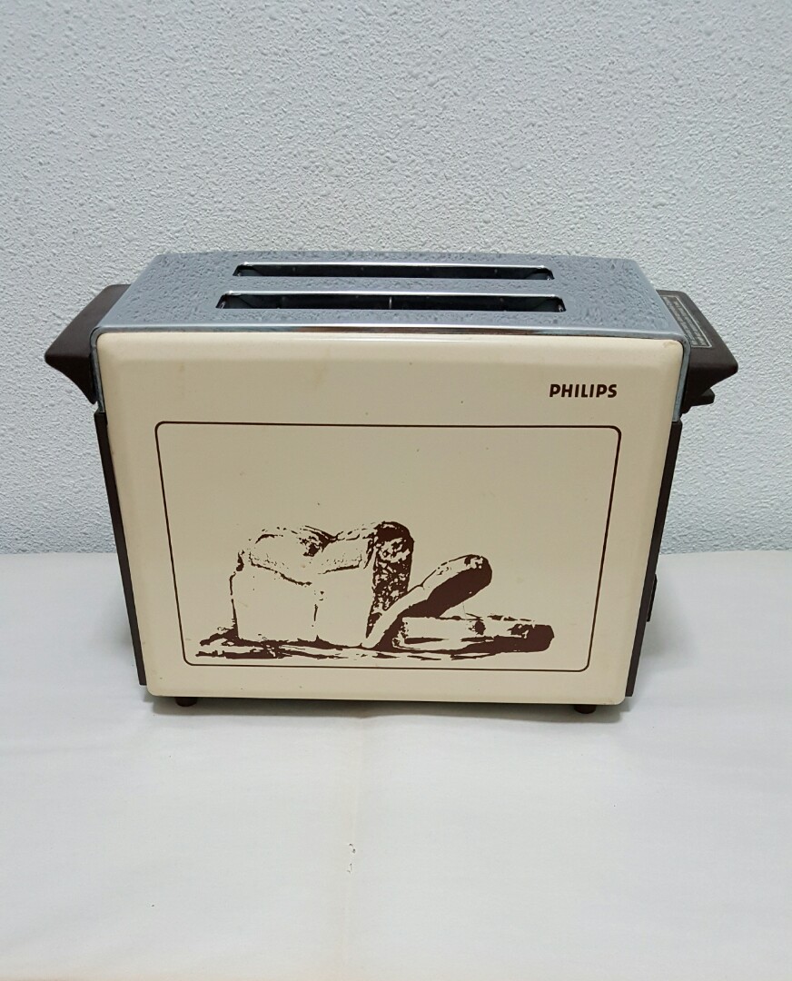 Vintage Philips Automatic Pop-up Bread Toaster, TV & Home Appliances ...