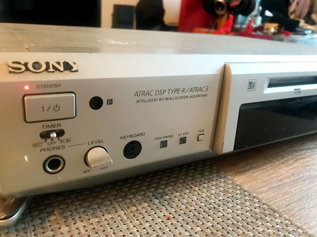 Sony Minidisc MD Deck Player Recorder, 音響器材, 錄音機 - Carousell