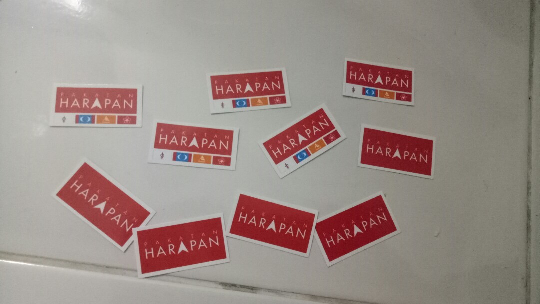 STICKER PAKATAN HARAPAN, Everything Else, Others on Carousell