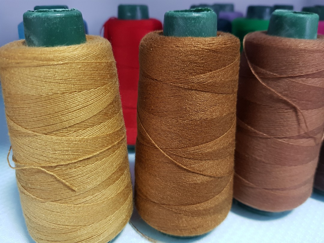 Thick sewing thread, Hobbies & Toys, Stationery & Craft, Craft Supplies ...