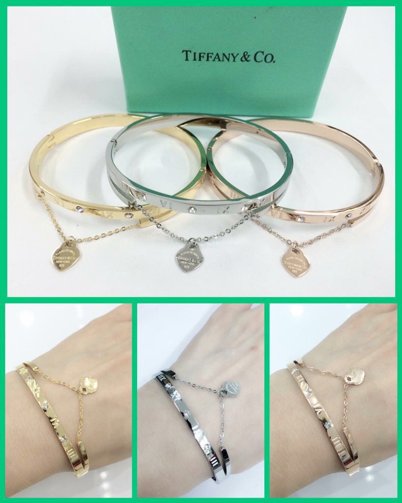 Tiffany Bangle, Women's Fashion, Jewelry & Organizers, Bracelets on ...