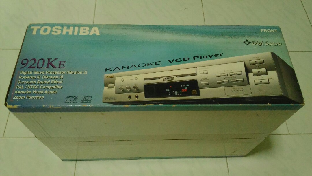 VCD karaoke player, Audio, Portable Music Players on Carousell