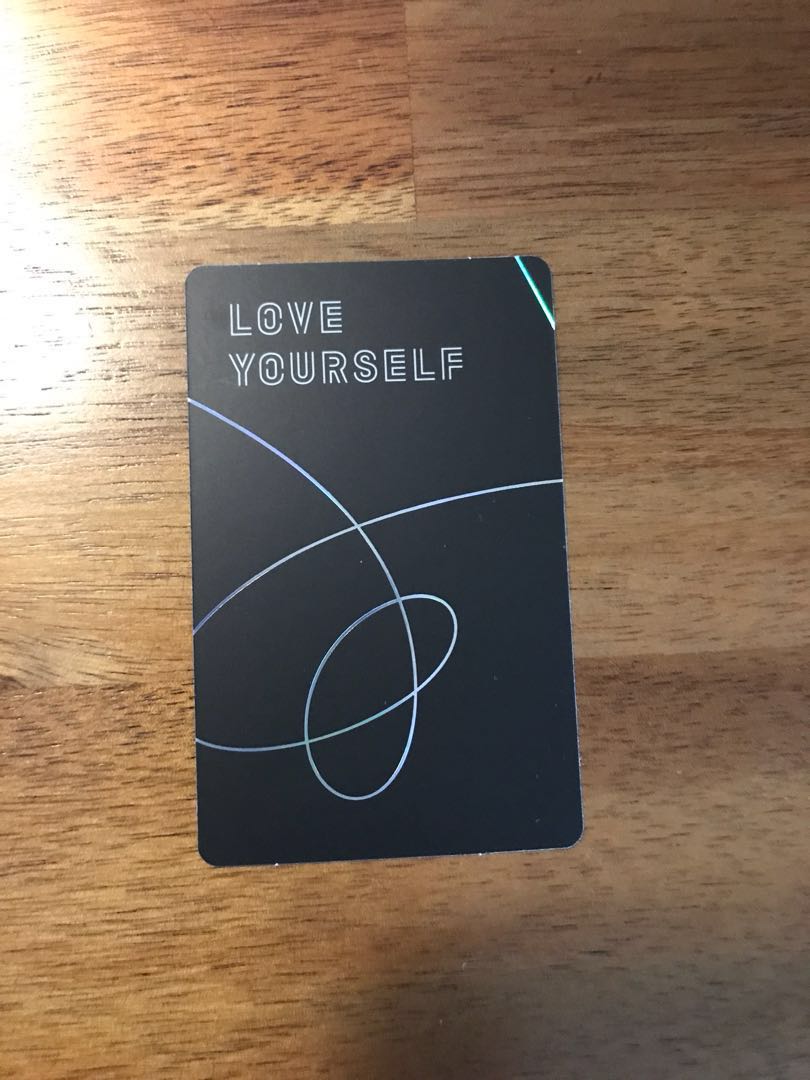 [WTT] BTS Love Yourself: Tear Jin O Version Photocard, Hobbies & Toys ...