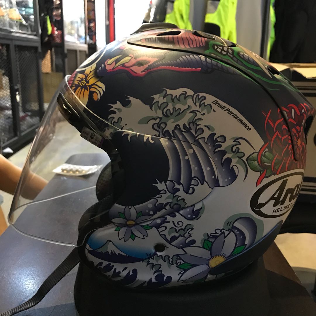 Arai Ram4 oriental flat blue, Auto Accessories on Carousell