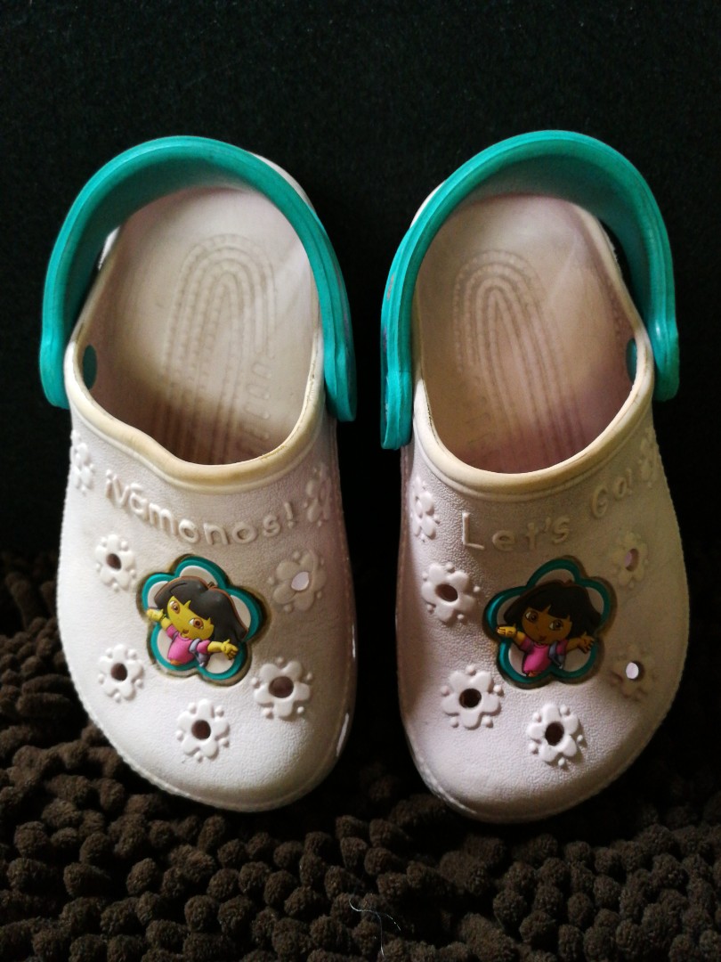Authentic Dora Crocs, Babies & Kids, Babies & Kids Fashion on Carousell