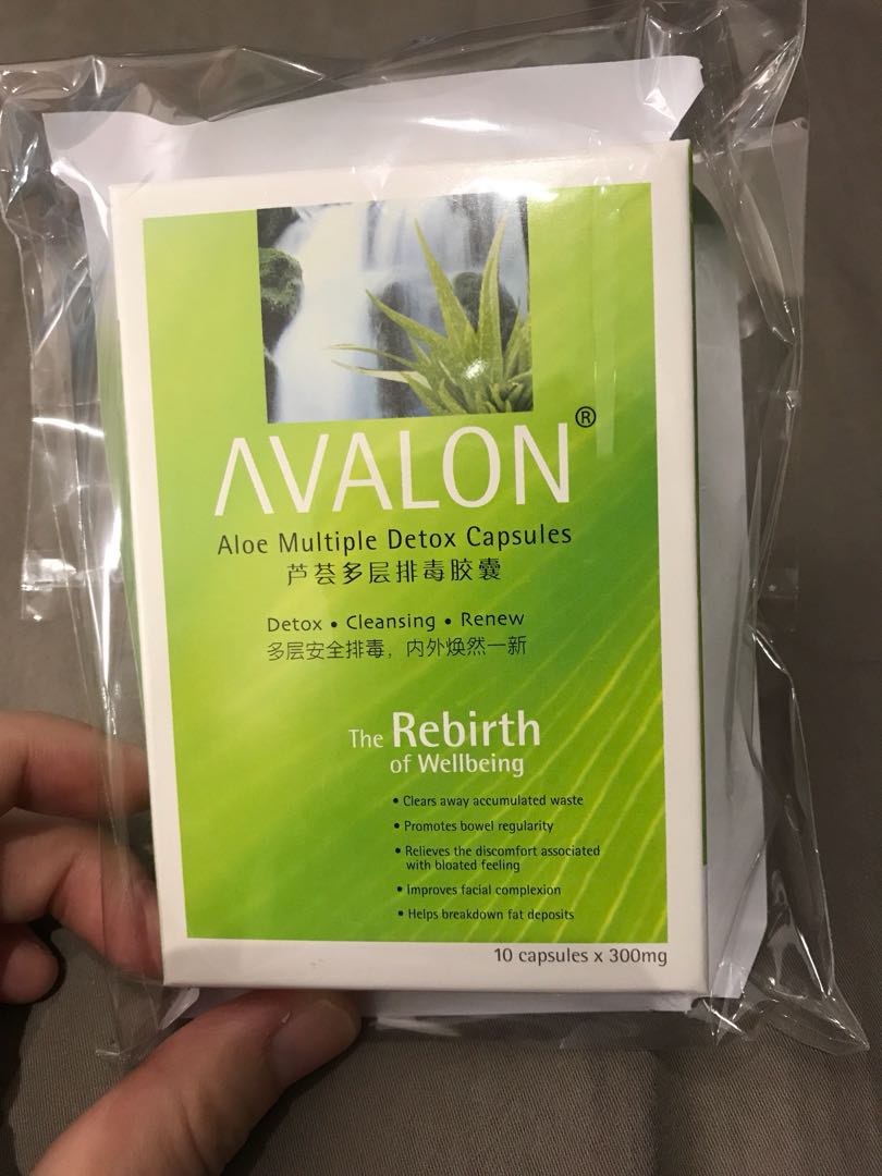 Avalon aloe multiple detox capsules, Health & Nutrition, Health ...
