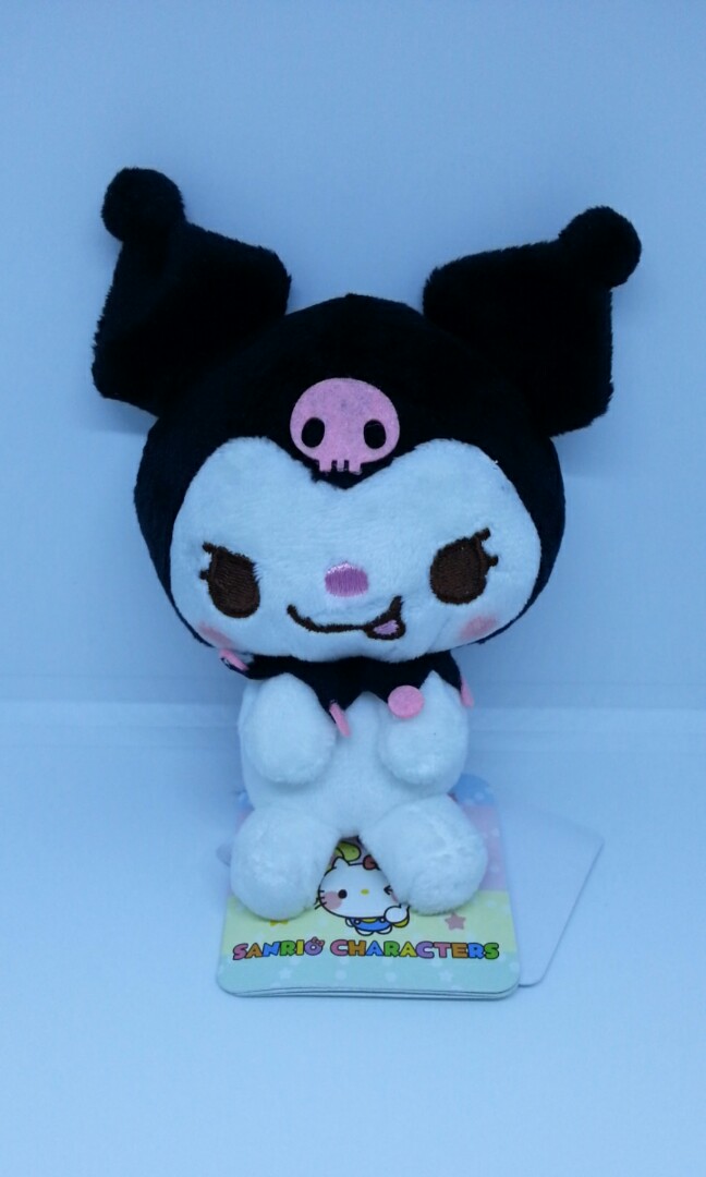 Brand New 4" Sanrio Kuromi Kurumi Nui Bunny Rabbit Doll Figurine Plush ...